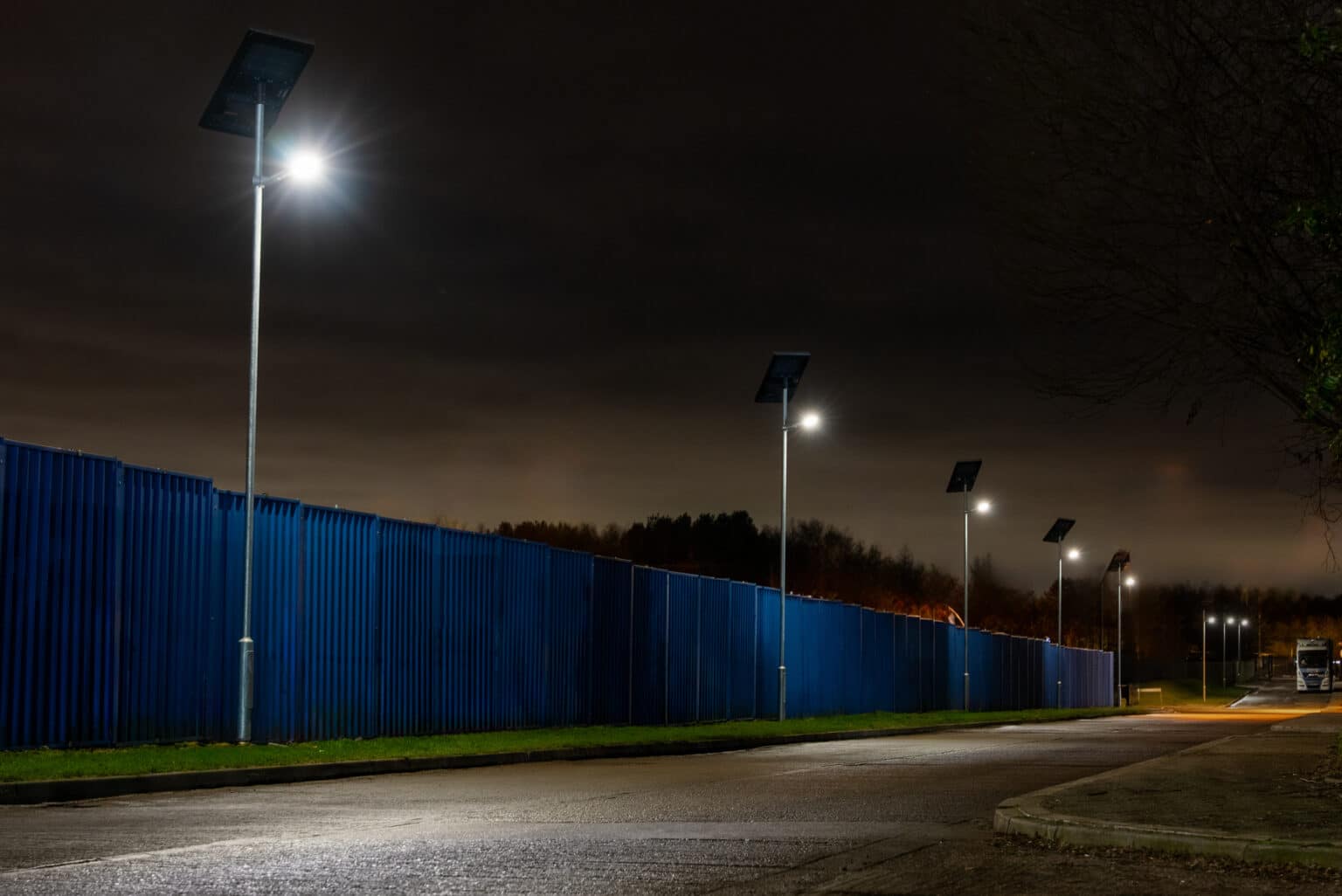 Permanent Solar Street Lighting | Free Trial | Prolectric Services